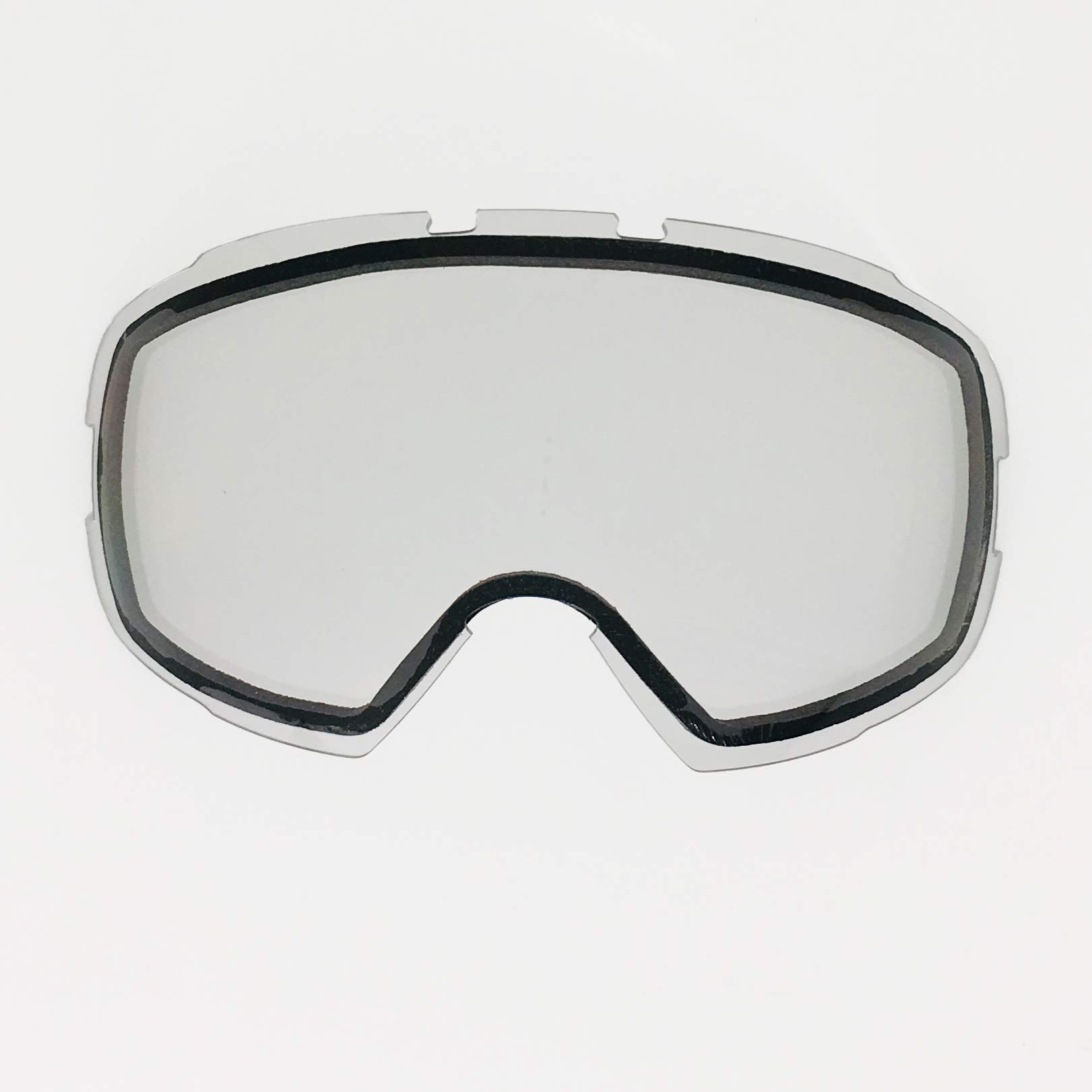 Sol Alpine Replacement Lenses for Couloir ski & snowboard goggles (Clear lens - VLT 84%)