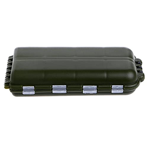 UXZDX CUJUX 16 Grid Fishing Box Storage Box Fish Bait Hook Bait Fishing Tackle Double-Sided Tool Box