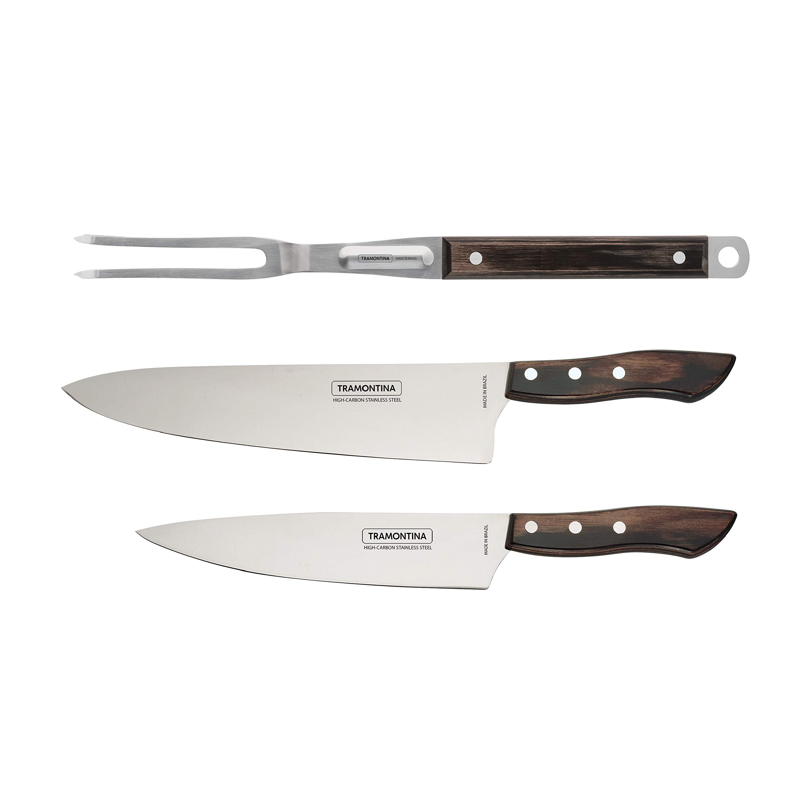 Tramontina Chef's Knife & Grill Fork Set - 80015/002DS