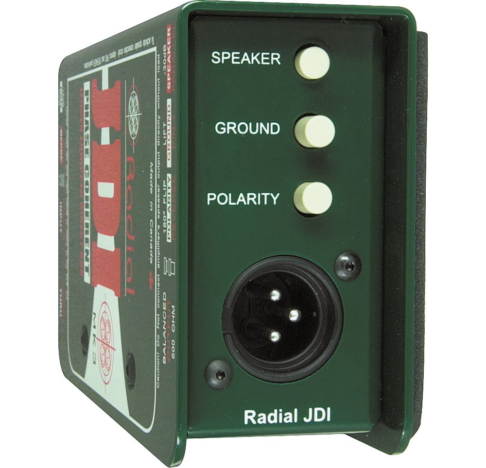 Radial Engineering R8001010JDI Single-Channel Passive Direct Box with Jensen Transformer