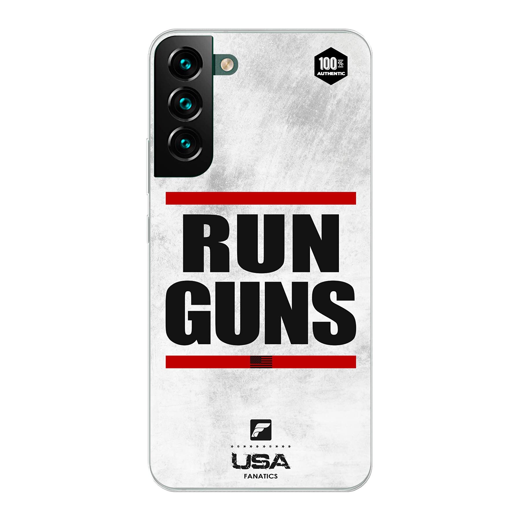 Phone Case Run Guns USA Patriot Design Silicone Transparent - Compatible iPhone and Samsung (Samsung Galaxy A52)