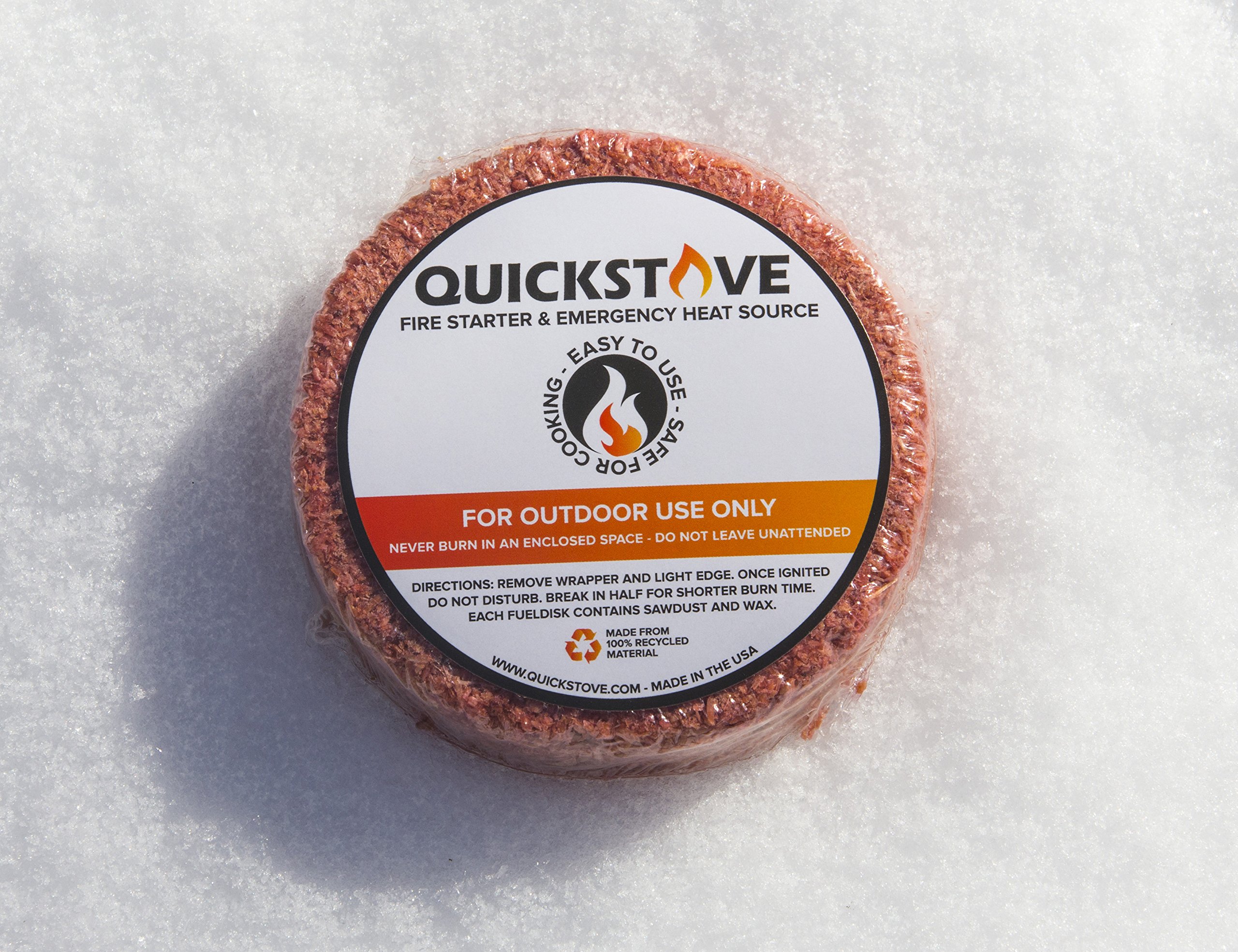 QuickStove Portable Cook Kit - Multi-Fuel Stove, Stainless Steel Pot and Fuel