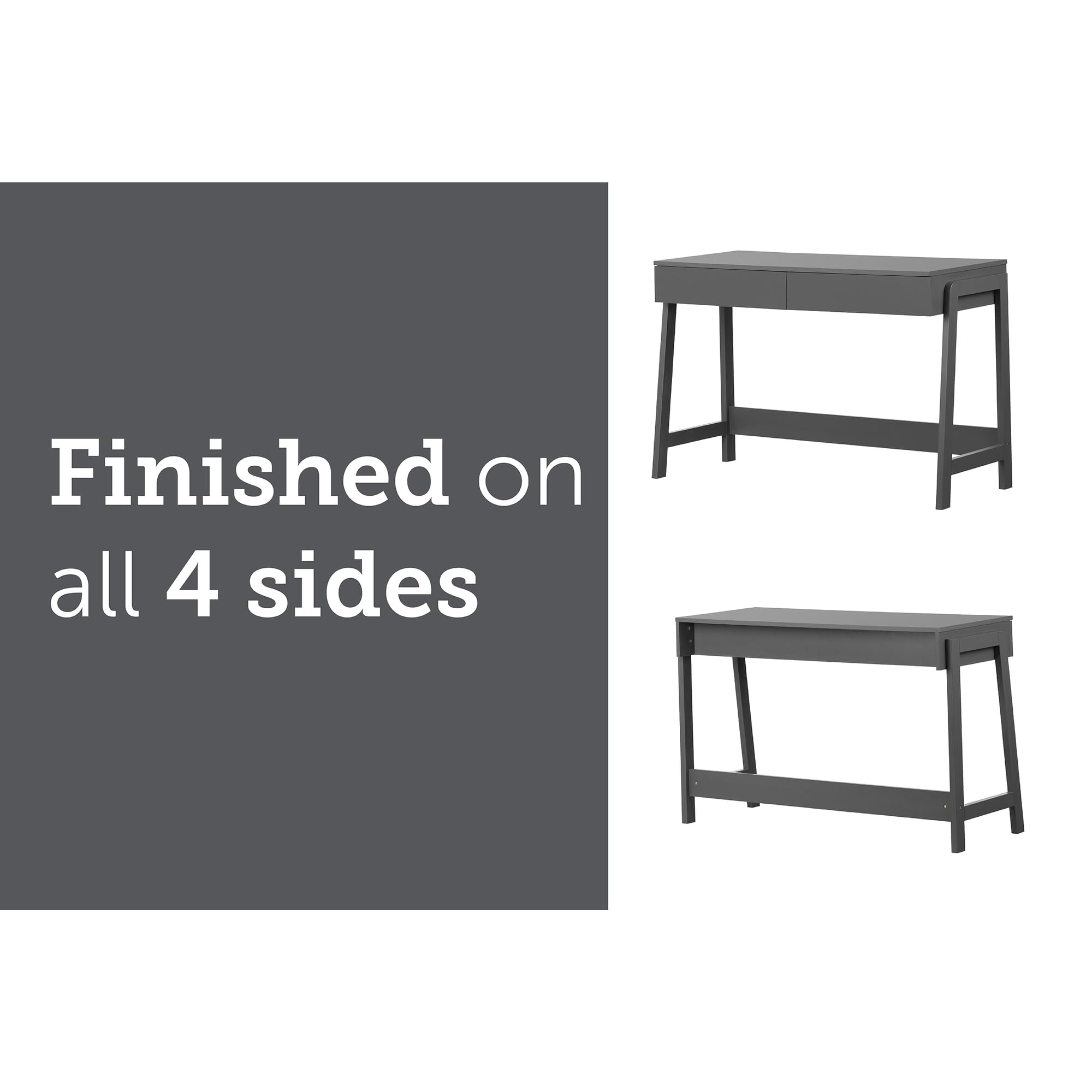 South Shore Liney Secretary-Charcoal Gray