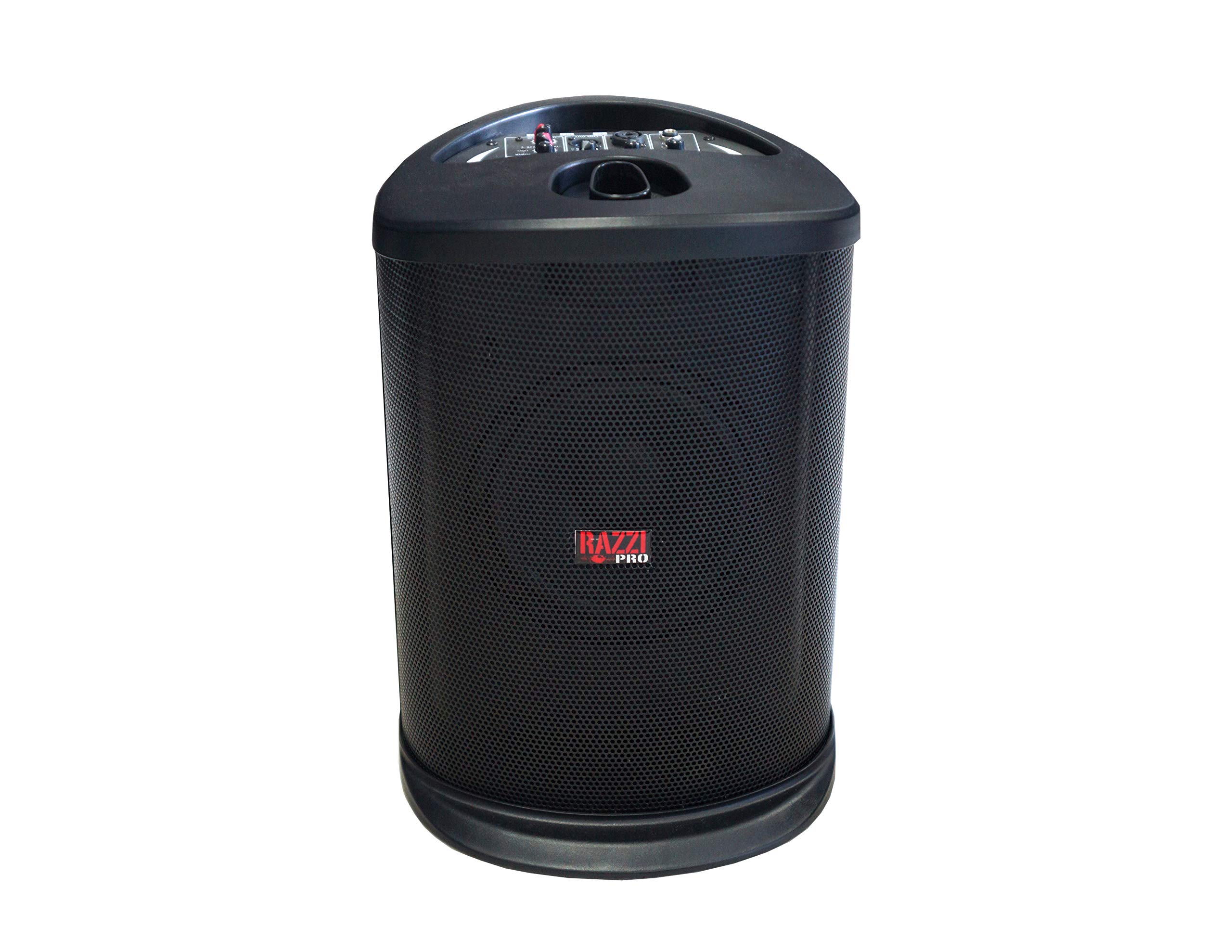 RAZZI PRO Elite Line Array System All in one 8" Subwoofer with 2 Section Tower with 4 x 3 Speaker Built-in Bluetooth, USB/SD Card Reader Fm Radio Tuner, LCD Display, 4500 Watts p.m.p.o