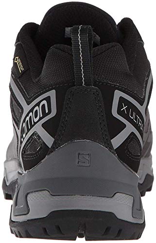 Salomon X Ultra 3 Gore-TEX Hiking Shoes for Men, Black/Magnet/Quiet Shade, 10.5
