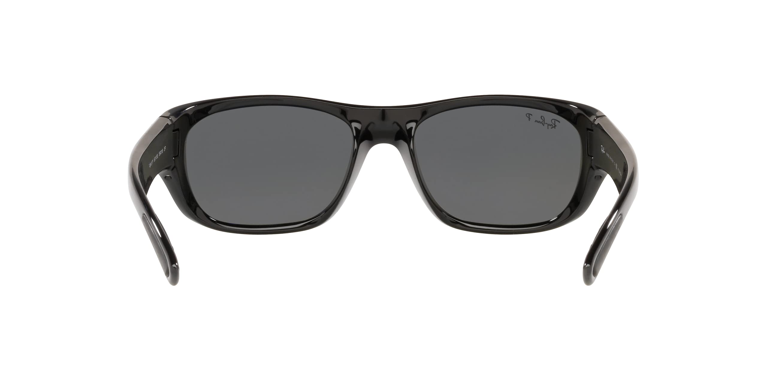 RB4177-601/58 Sunglasses Black w/Green Polarized Lens 63mm