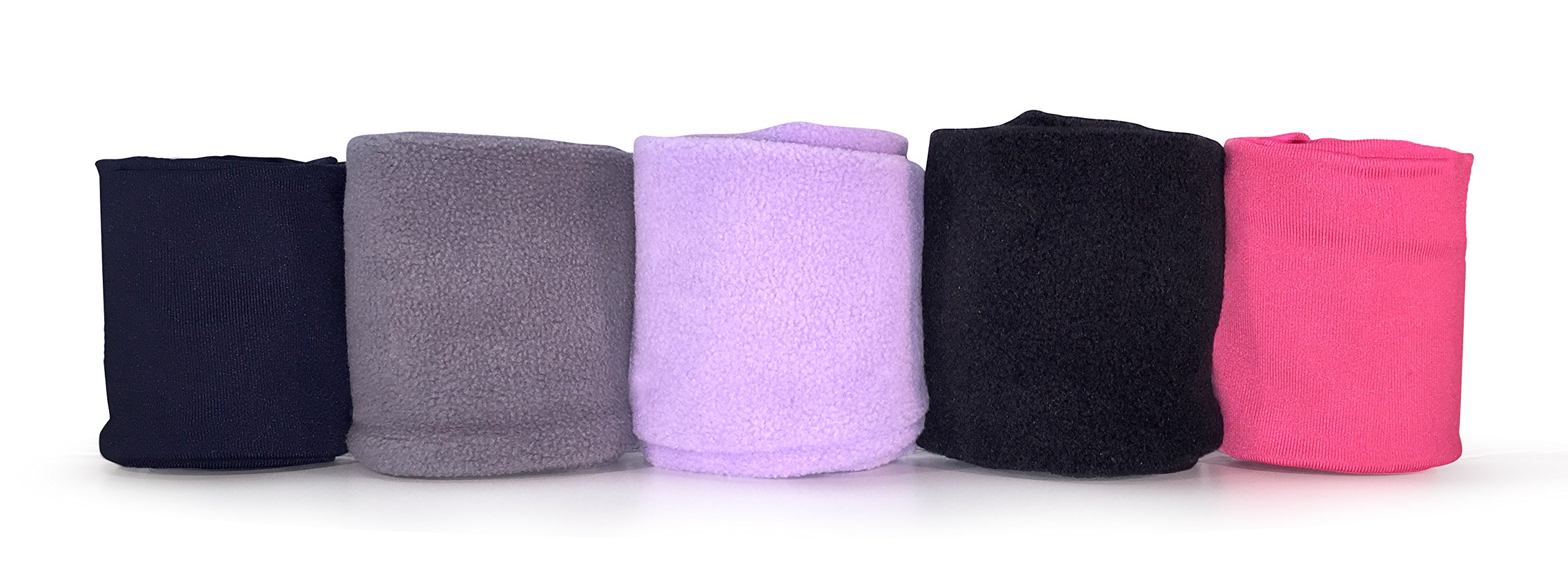 SleepPhones: ASMR Edition | 8 Hours of Deeply Relaxing ASMR Content Built in | Flat Speakers in a Soft Headband | Comfortable Enough to Wear in Bed | Midnight Black - Fleece Fabric (S)