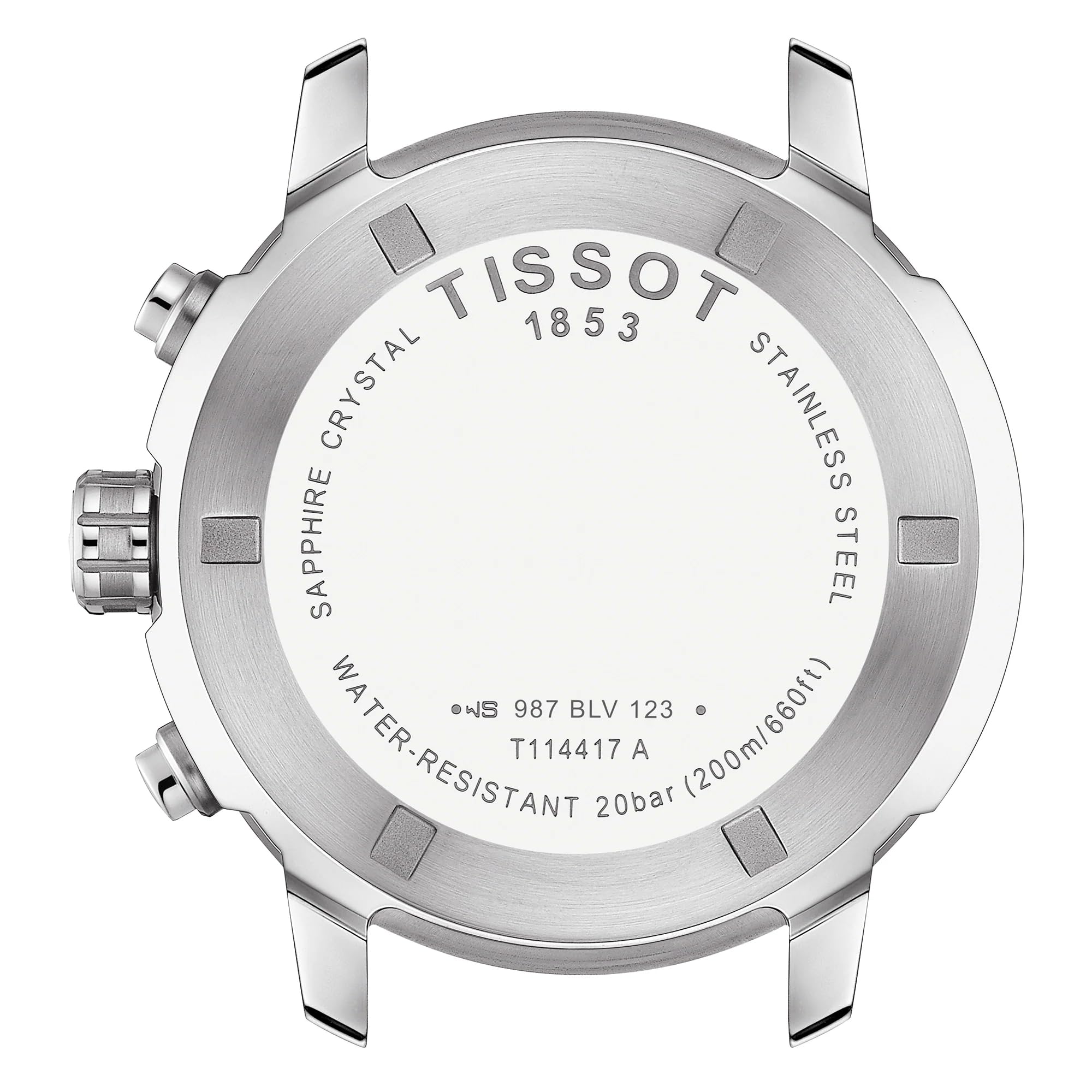 Tissot mens watches PRC 200 GTS QTZ CHR SS SYN BL Arab IND
