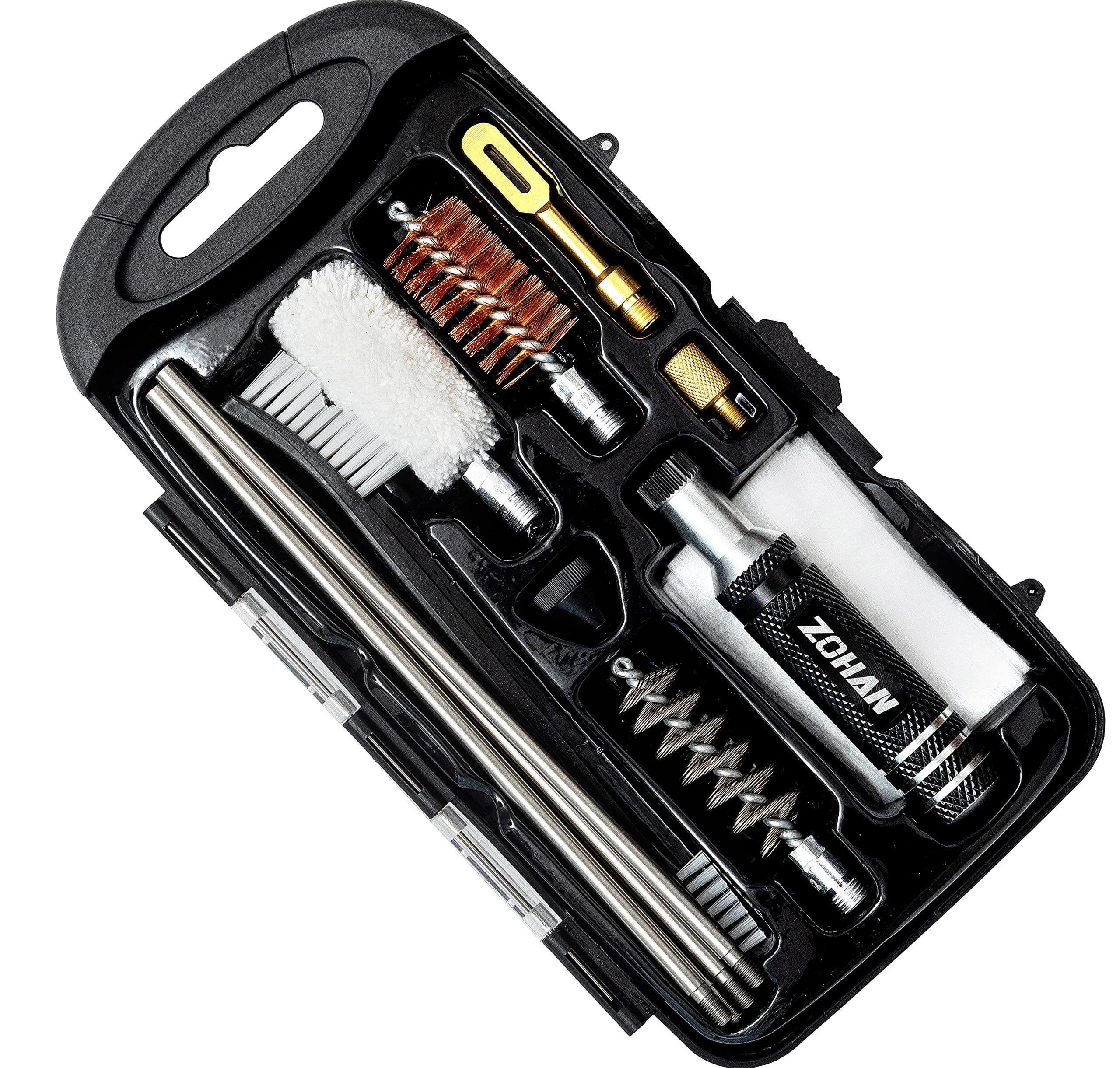 ZOHAN Shotgun Cleaning Kit for 12 Gauge,Shotgun Cleaner Supplies Gun Cleaning Kit with Gun Cleaning Brush (Black)