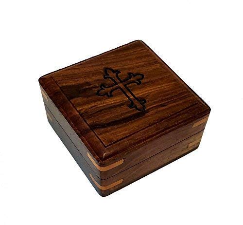 Stanley London Personalized Pocket Compass Engraved Joshua 1:9 (Be Strong and Courageous) - Great for Baptism, Confirmation, First Communion, Graduation (Compass & Box, Personalized)