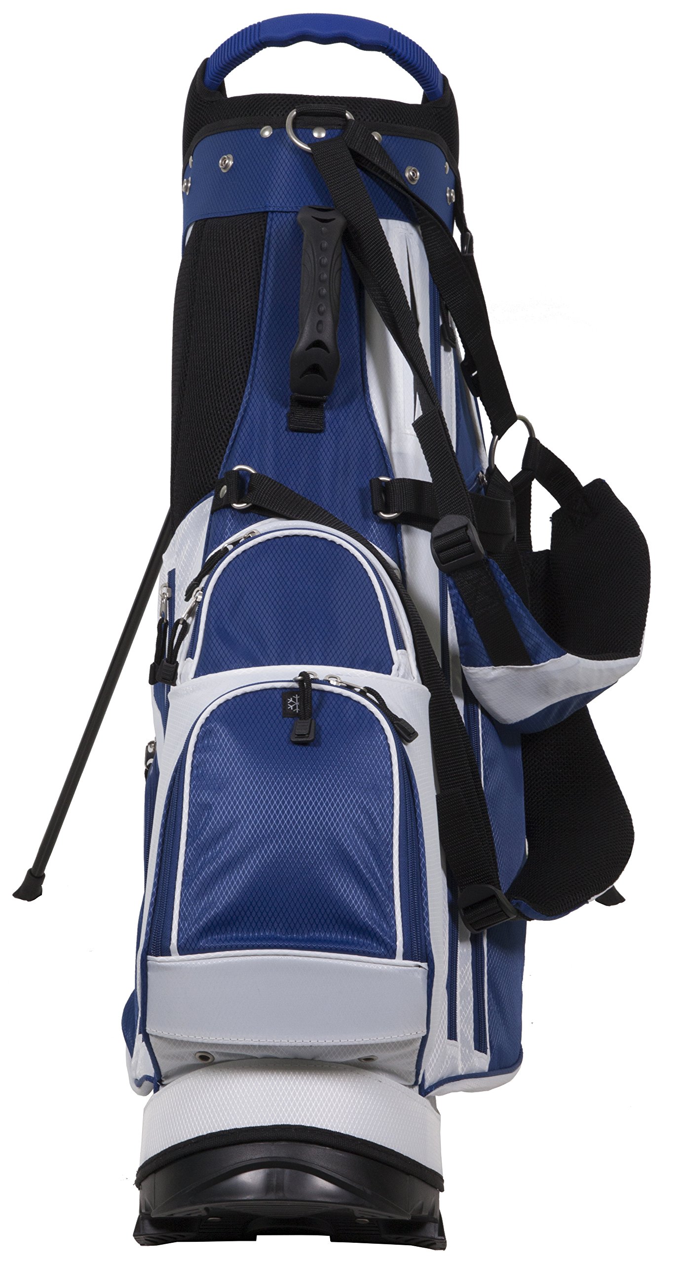 Pinemeadow Golf Courier 3.0 Stand Bag, Blue/White