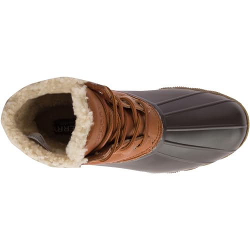 Sperry Womens Saltwater Winter Lux Boots, Tan, 11