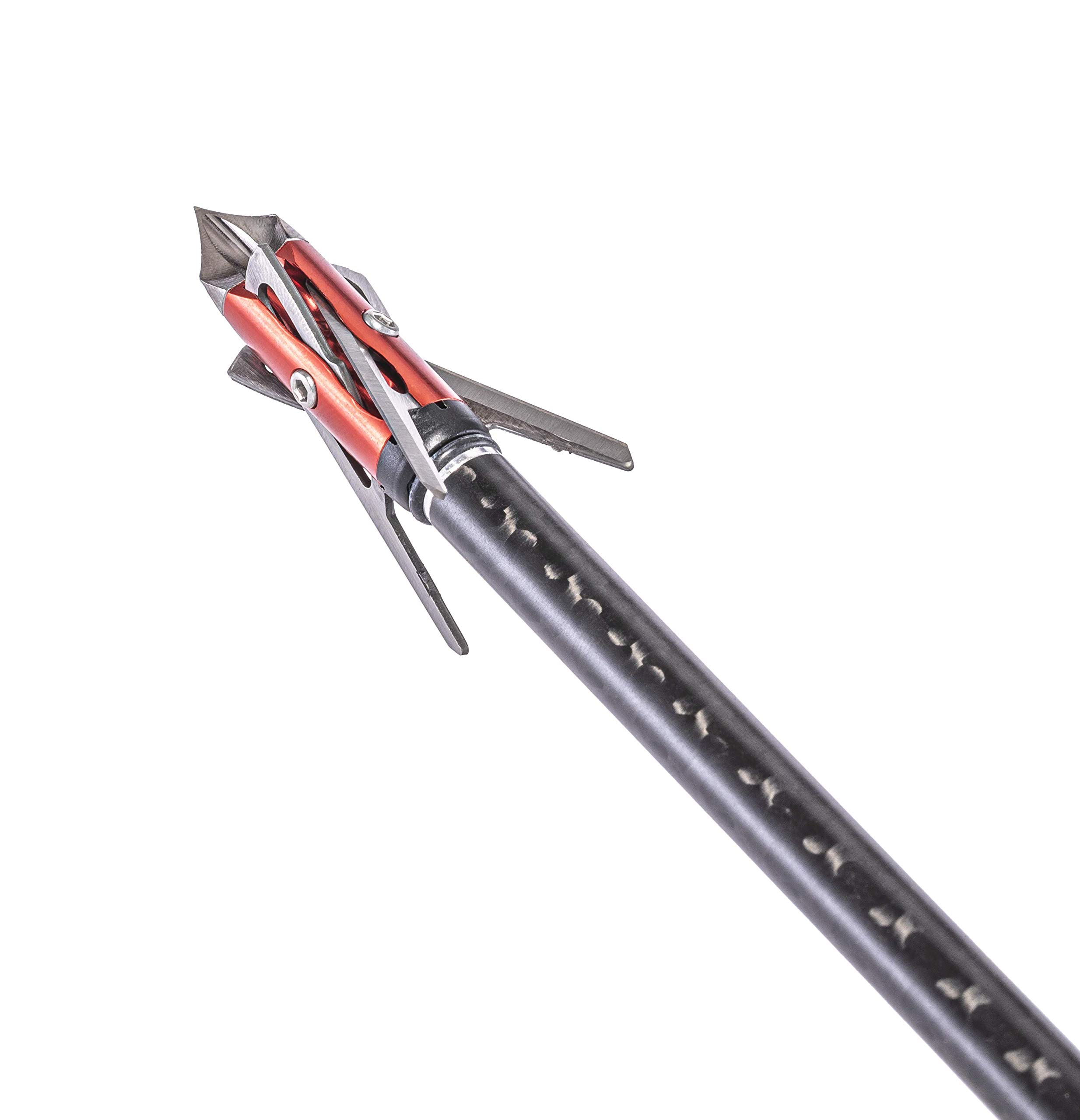 Rage 3 Blade Chisel Tip SC Mechanical Broadhead, 100 Grain, 1.6" Cut - 3 Pack