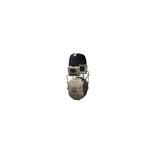 Walkers XCEL 100 Digital Electronic Shooting Hearing Protection Muff with Voice Clarity, and Protective Case Bundle
