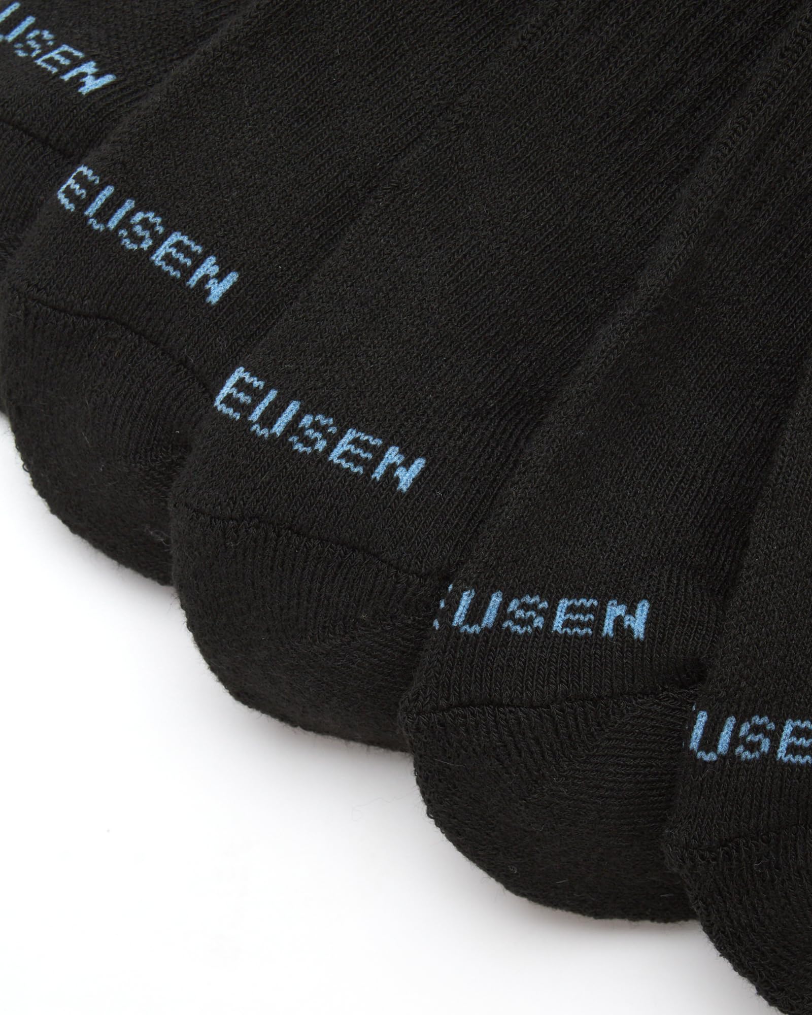 Van Heusen Men's Crew Socks - 10 Pack Performance Stretch Cushioned Crew Socks - Breathable Athletic Socks for Men (6-12.5), Size 6-12.5, Black Logo