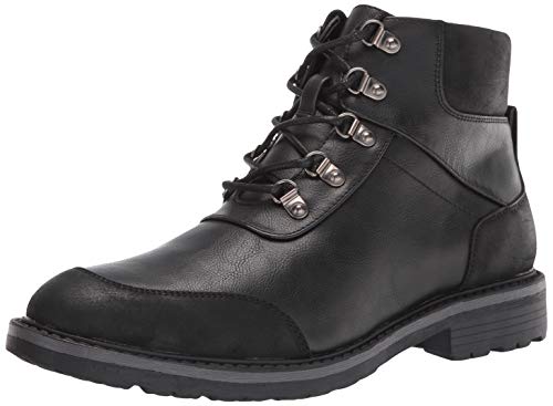 Unlisted by Kenneth Cole Men's Bainx Hiker Fashion Boot, Black, 10.5