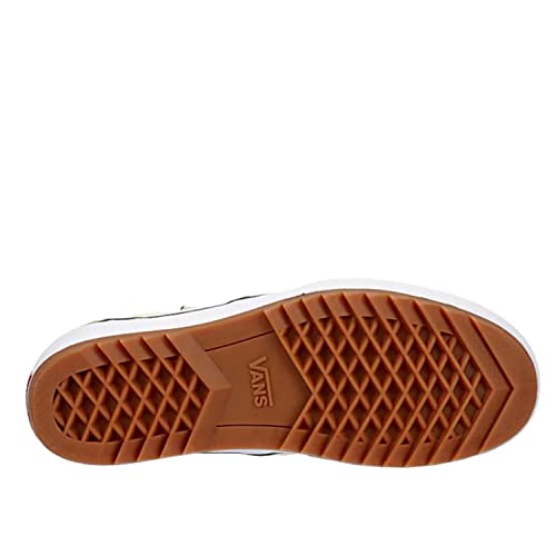 Vans Asher Platform Canvas Shoes Slip On Style - Light Green 8.5
