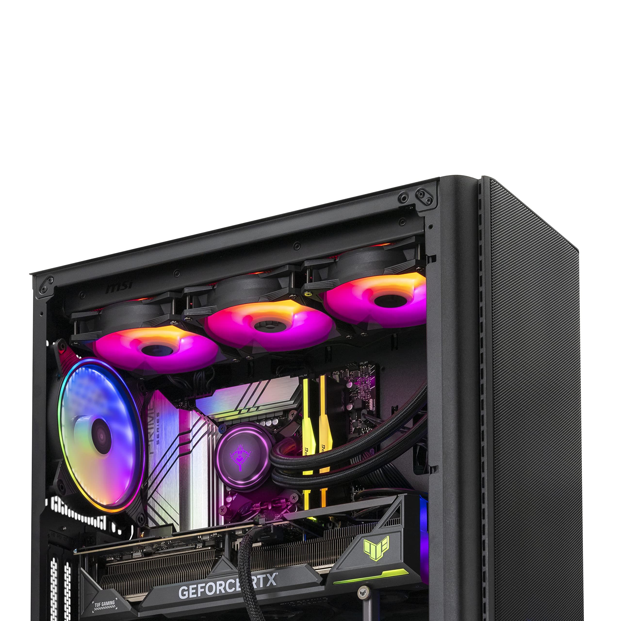 YEYIAN ODACHI Intel 13th Gen VR PC Gaming,i9 13900KF 5.80 GHz Desktop Computer,RTX 4090 24GB, 32GB DDR5 RAM,2TB SSD,2TB HDD,Z790 Mobo,360mm AIO Liquid Cooled,Win 11 Home,7 ARGB Fans,1000W Platinum PSU