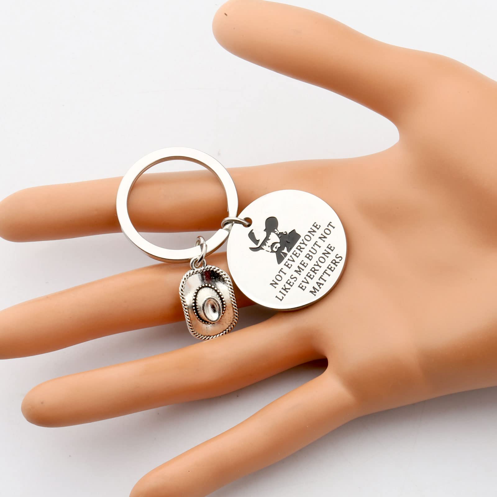 YS Inspired Keychain TV Show Fans Gift Rip Wheeler Merchandise Gift for Him Dad (NOT EVERYONE LIKES ME)