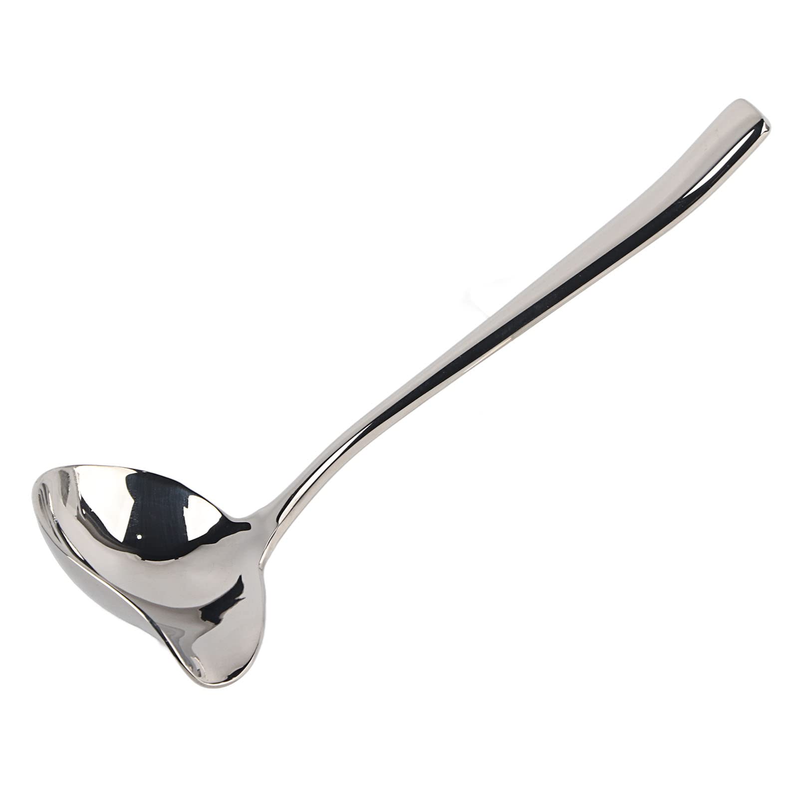 Sauce Ladle, Stainless Steel Sauce Drizzle Spoon with Spout Sugar Spoon Cooking Utensil Tool