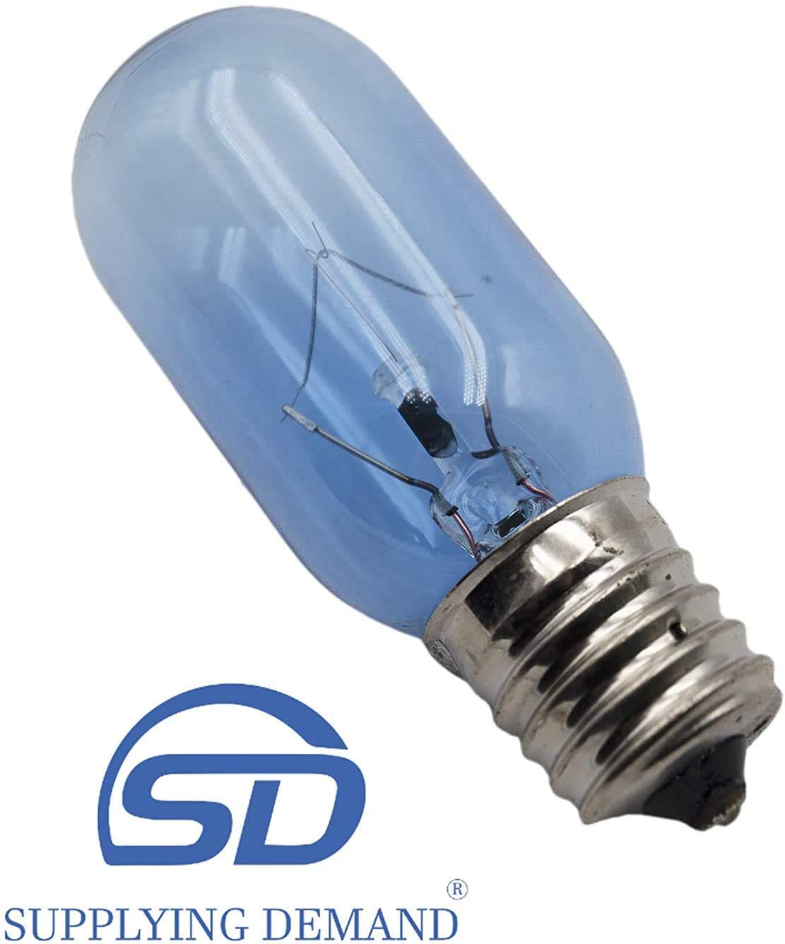 Supplying Demand 241552802 297048600 Refrigerator Blue Light Bulb Replacement 120V 25W Model Specific Not Universal