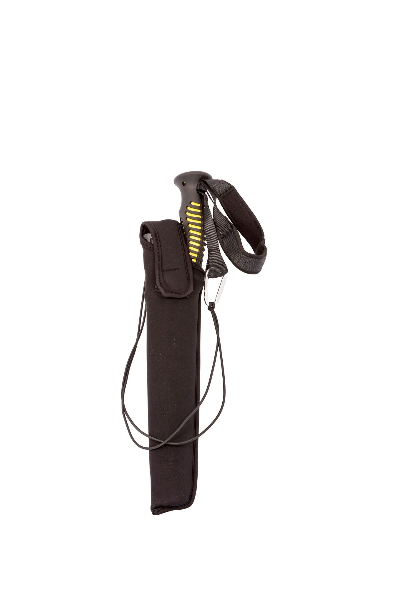 SNOWBEE Unisex Prestige Folding Wading Staff, Silver Black, One Size UK