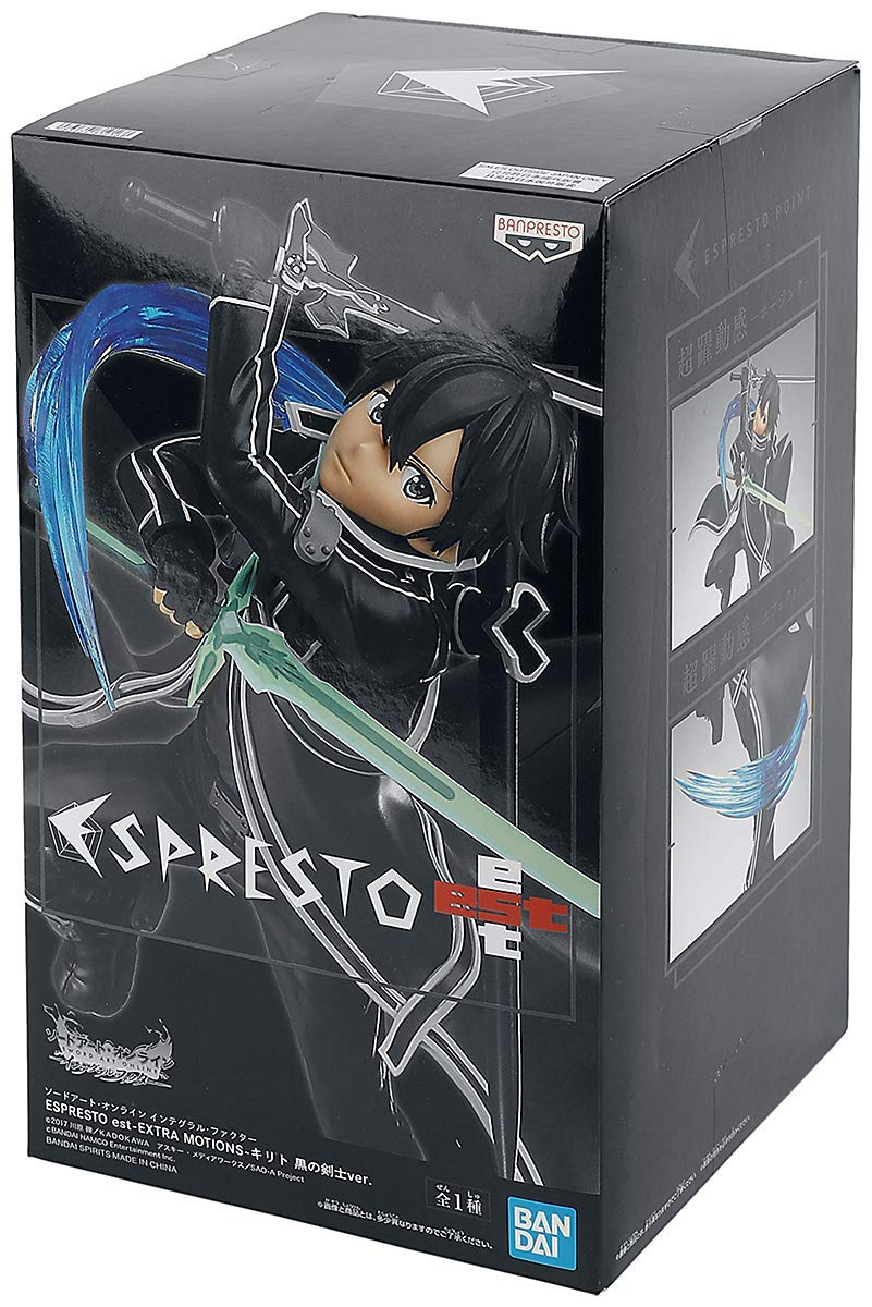 Sword Art Online Integral Factor Espresto Est-Extra Motions-Kirito
