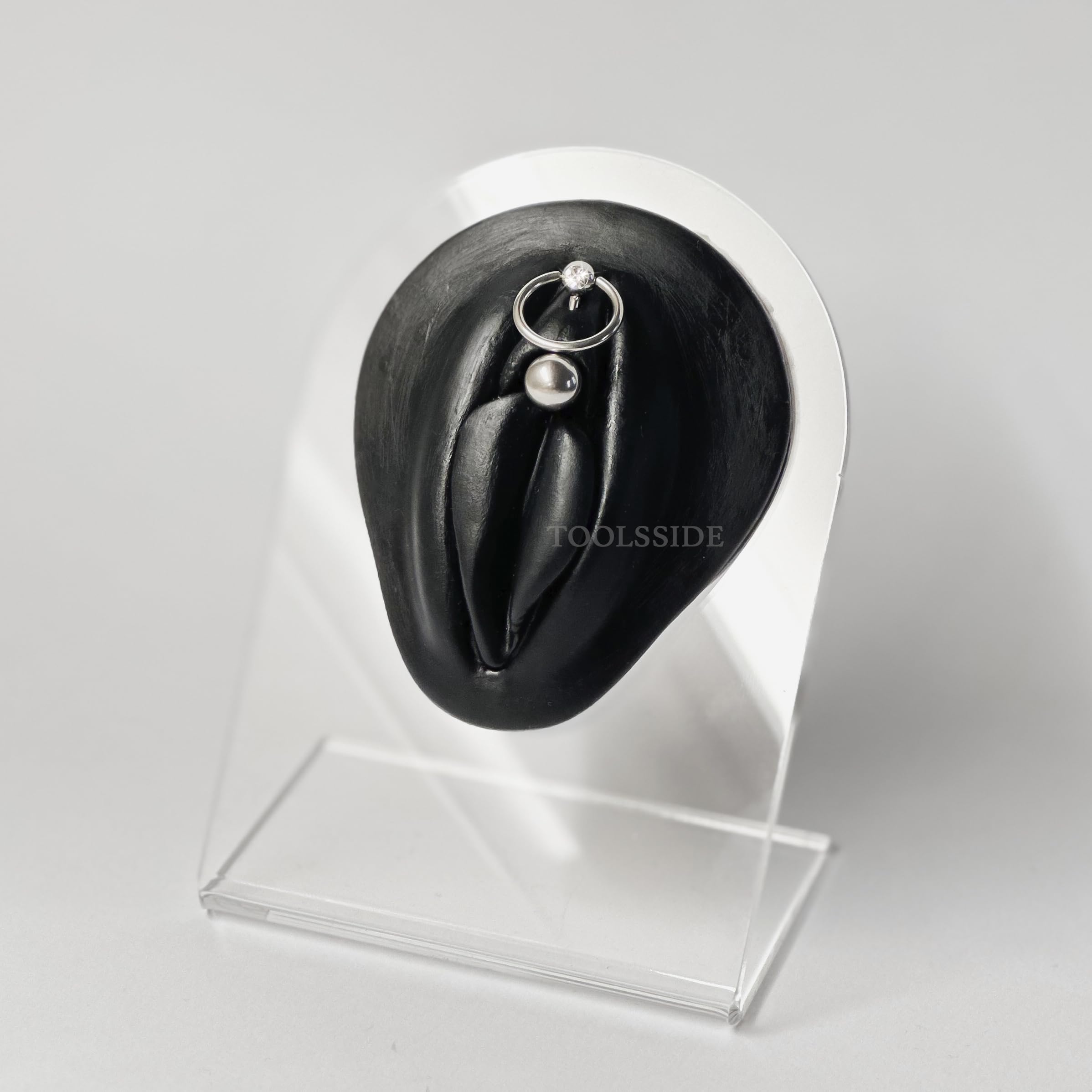 TOOLSSIDE Vertical Hood Piercing Jewelry for Women with a Unique Design - Belly Button Ring, Vch Jewelry Hood, Stainless Steel Belly Button Rings, Vch Piercing Jewelry 14g, Belly Button Piercing