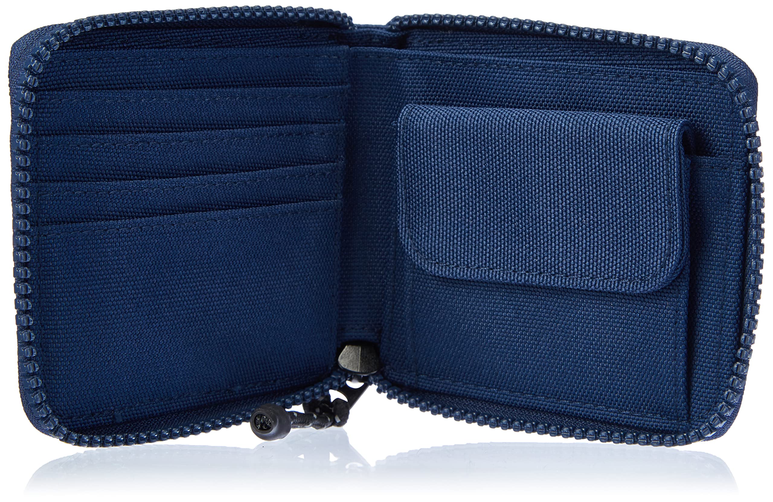 Superdry Mens Zip Around Wallet, Zip Fastening, Internal Popper Pocket Deep Navy Size One Size