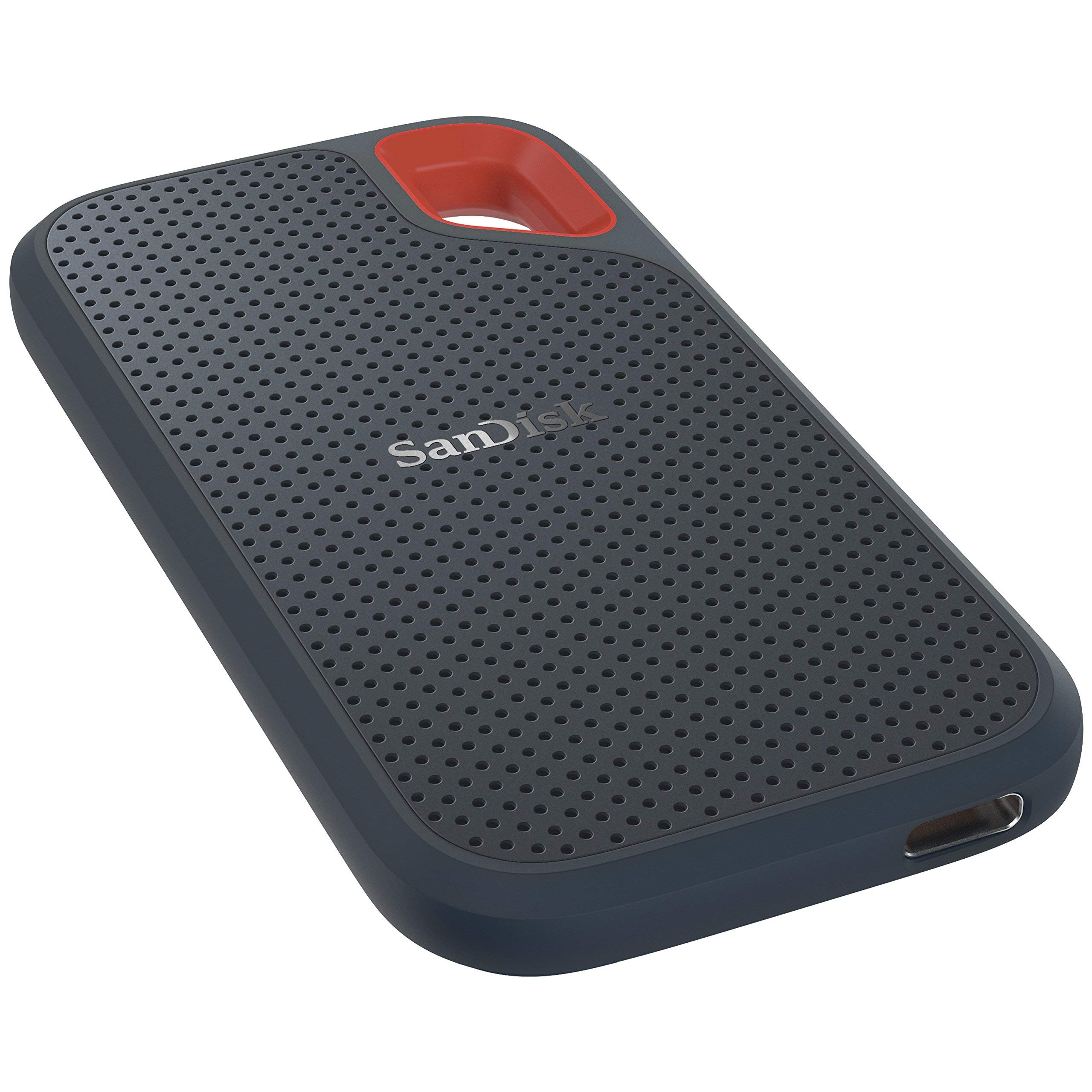 SanDisk 1TB Extreme Portable External SSD - USB-C, USB 3.1 - SDSSDE60-1T00-G25 (Renewed)