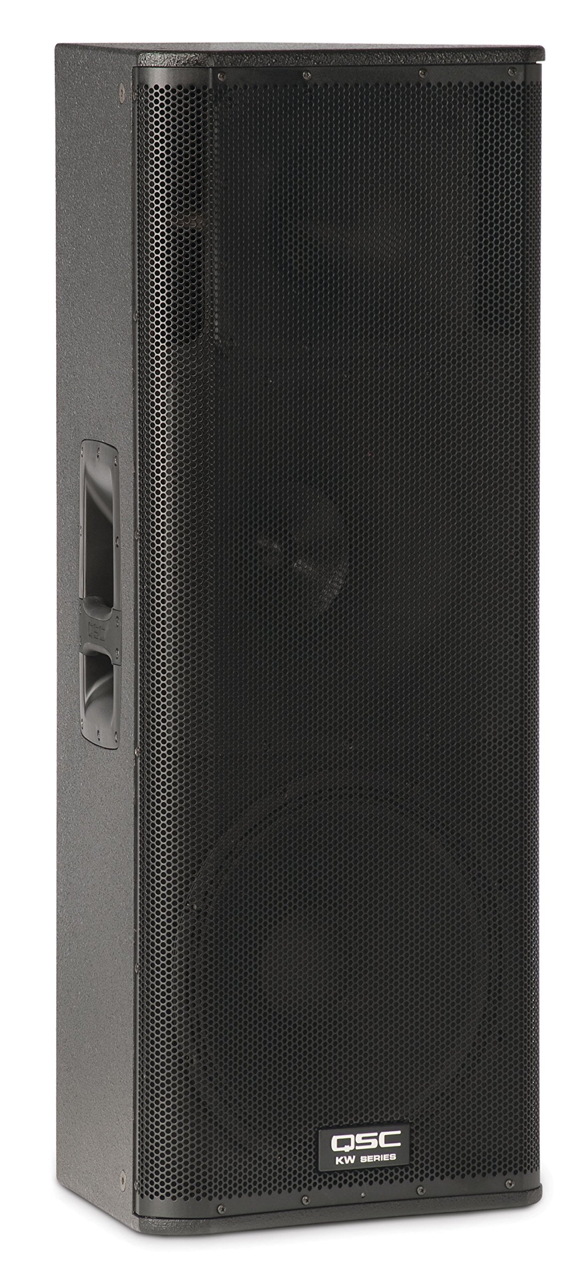 QSC KW153 15" 1000 Watt 3-Way Active PA Loudspeaker, MultiColored