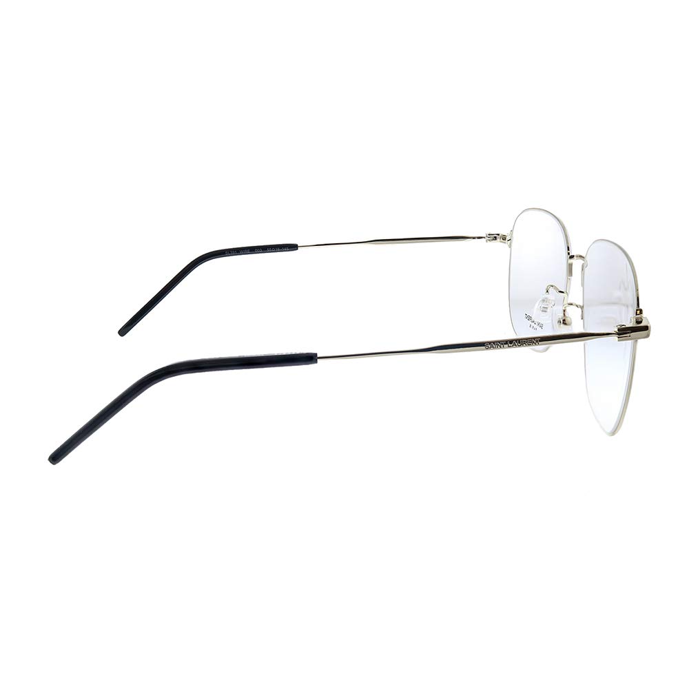 Saint Laurent SL 391 WIRE 003 Gold Metal Square Eyeglasses 55mm