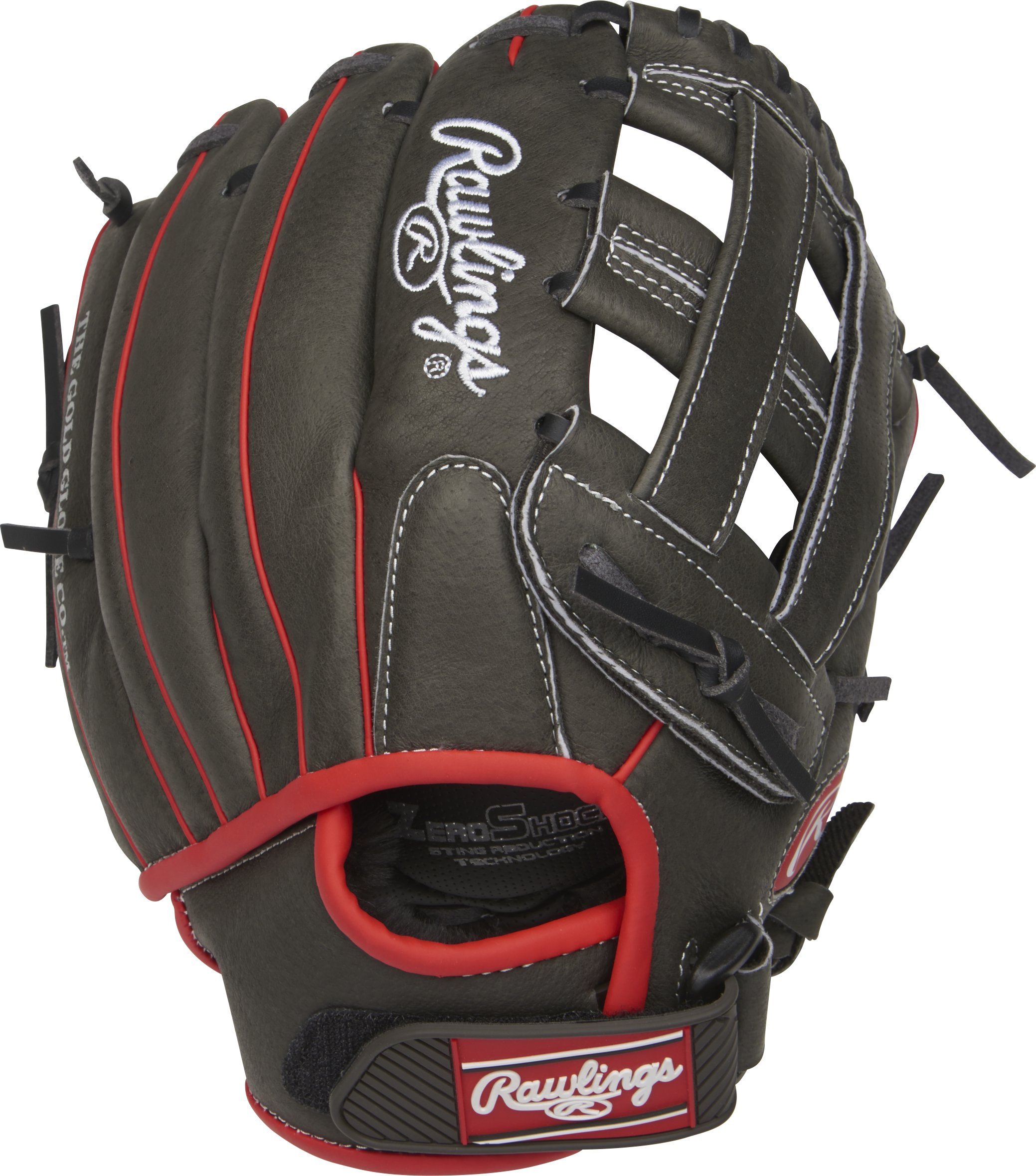 Rawlings | MARK OF A PRO LITE Youth Baseball Glove | Right Hand Throw | 11" - Pro H-Web | Black/Grey