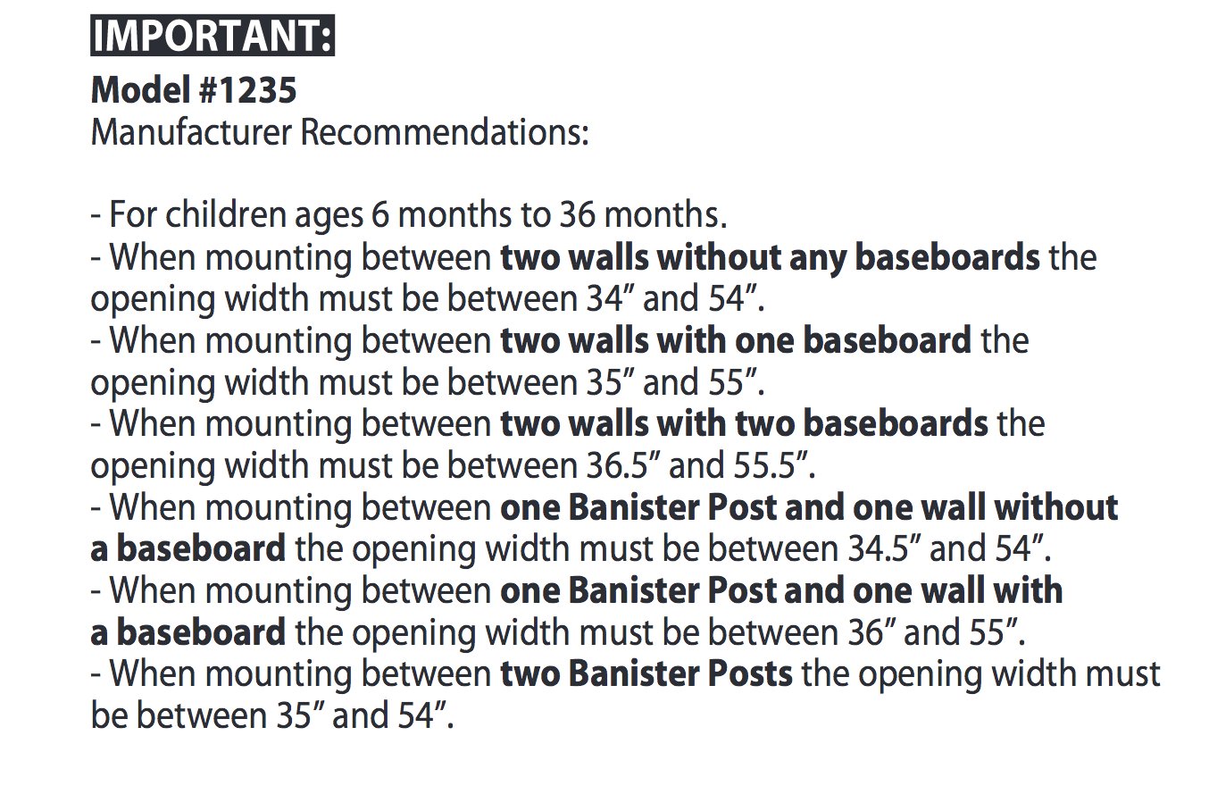 Regalo Extra Tall and Wide 2-in-1 Stairway and Hallway Wall Mounted Baby Gate, Bonus Kit, Includes Banister and Wall Mounting Kit