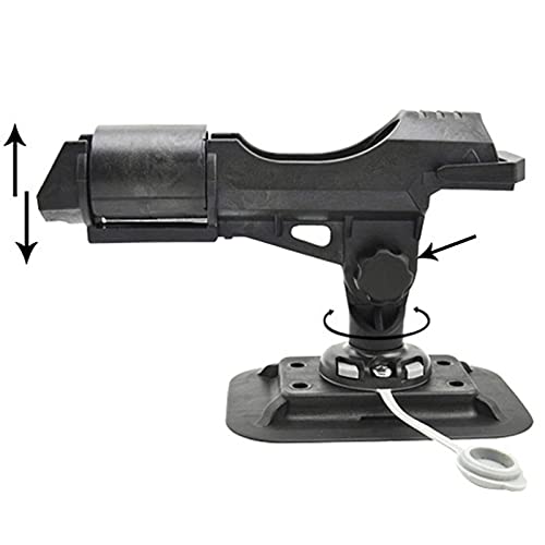 TWDYC Inflatable Boat Accessory Dinghy Raft Fishing Rod Holder Kayak Fix Pole Bracket