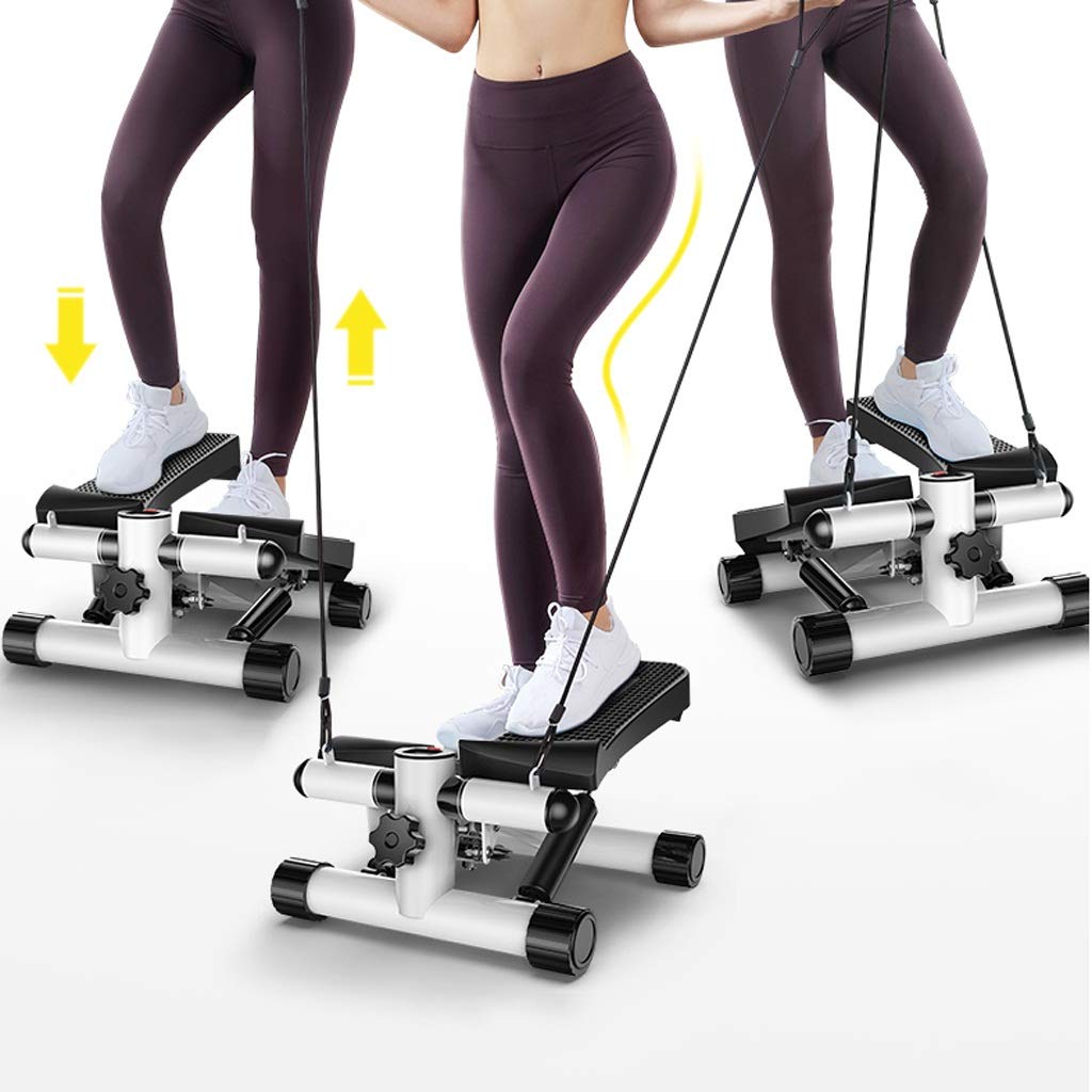 YFDM Mini Stepper Fitness Stair Stepper Portable Twist Stair Stepper Adjustable Resistance, Fitness Exercise Machine