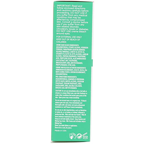 Sally Hansen Extra Strength Creme Hair Bleach For Face & Body, 1.5 Ounce (Pack of 3)