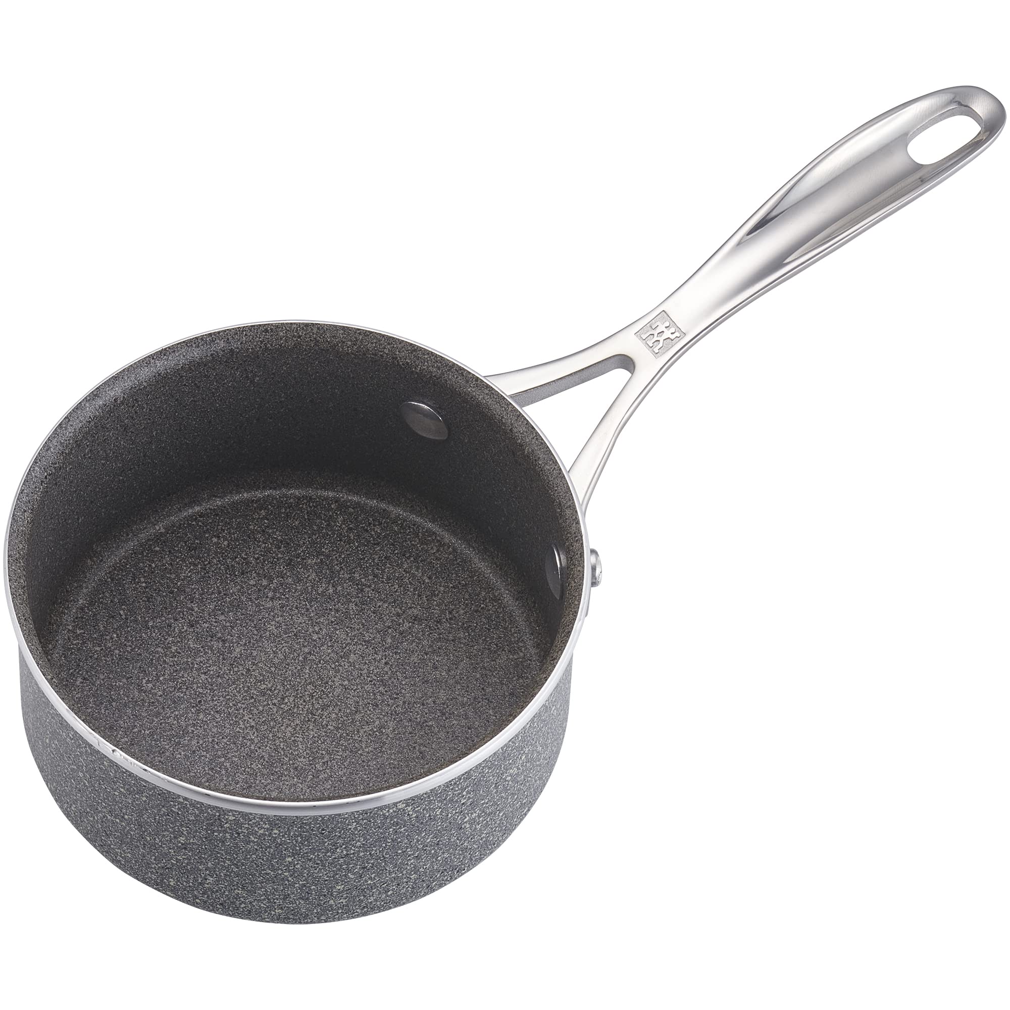 ZWILLING Vitale 1-qt Nonstick Saucepan with Lid, Aluminum, Scratch Resistant, Made in Italy