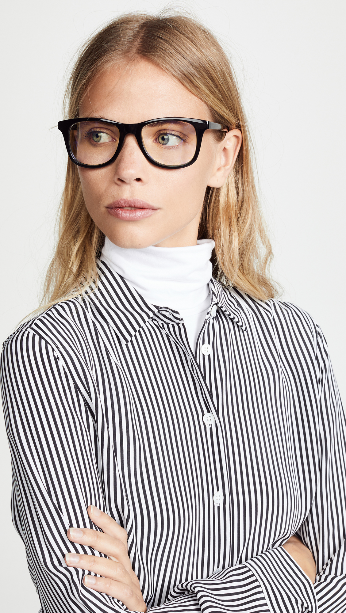 The Book Club Women's Blue Light Grime In Banishment Glasses, Black, One Size