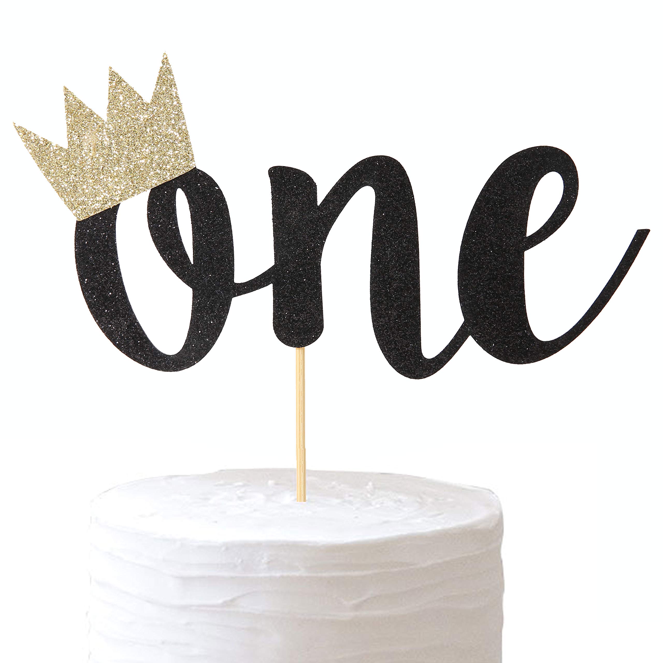 Wild one cake topper for birthday - 1st Birthday Cake with Flag. Birthday Party Cake Decorations.Baby shower photo props