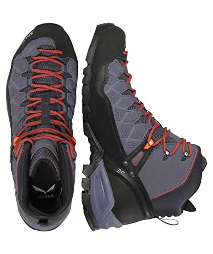Salewa Men's MS ALP Trainer MID GTX Trekking & Hiking Boots, Ombre Blue Fluo Orange, 11