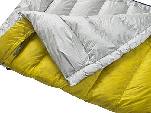 Therm-a-Rest Ohm 32F/0C Ultralight Down Camping Sleeping Bag, Regular, Larch