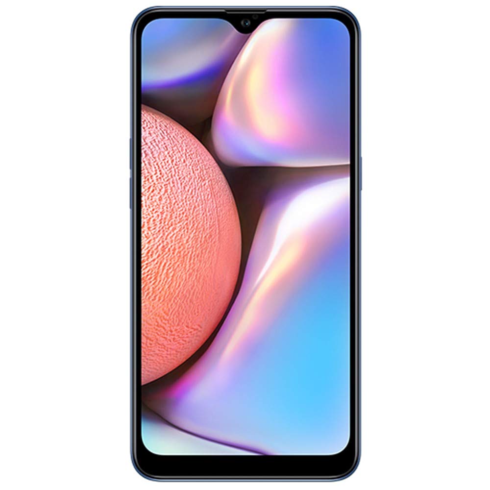 Samsung Galaxy A10s with Fingerprint (32GB, 2GB RAM) 6.2", Android 9.0, Dual SIM GSM Factory Unlocked A107M/DS - US + Global 4G LTE International Model (Blue, 32GB + 64GB SD Bundle)
