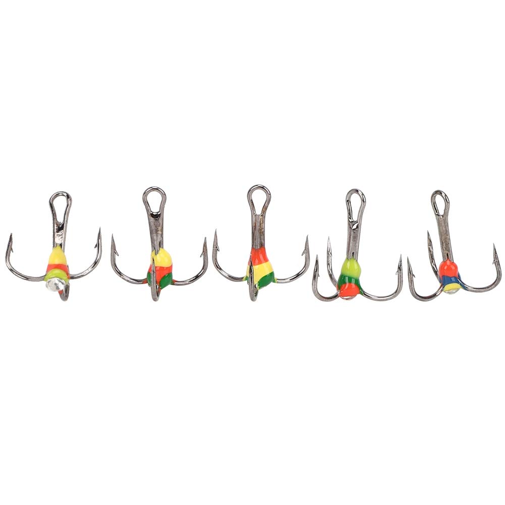 Yuuloo Multifunction Convenient 2set Fish Hook Reusable Incisive Lure Bait Barbed Hooks Kit Accessories Fishing Tools Easy to Clean(1)