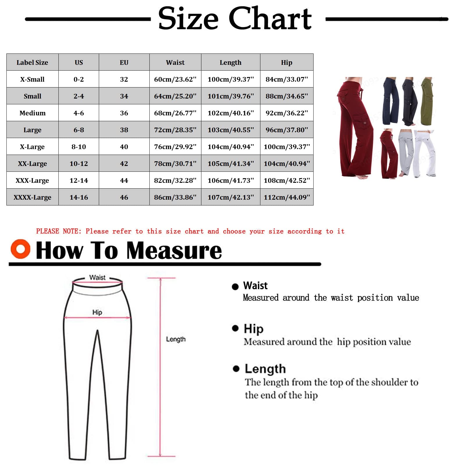 Wide Leg Pants for Women with Cargo Pockets Yoga Workout Comfortable Boot Cut Flared Leggings