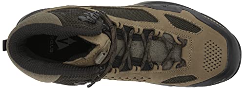 Vasque Men's Breeze at Mid Hiking Boot, Dusty Olive/Jet Black, 8