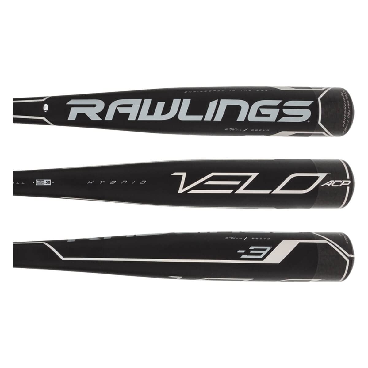 Rawlings 2020 Velo ACP BBCOR Baseball Bat, 32.5 inch (-3)