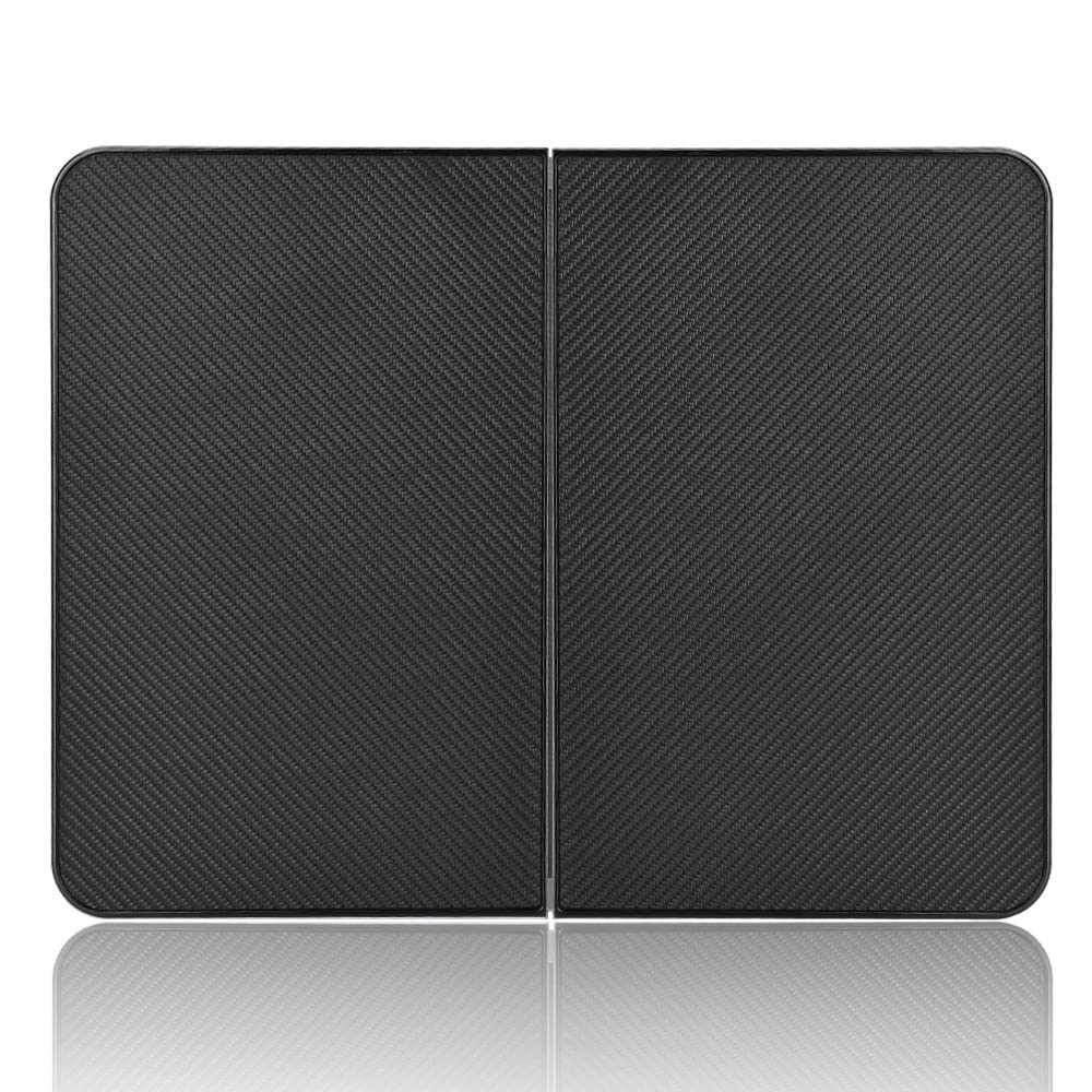 Phone Flip Case Cover Compatible with Microsoft Surface Duo Case,Ultra-Thin Leather Shockproof Protection case,PC+PU Leather Flip Folio Case Smartphone Cover (Color : Black)
