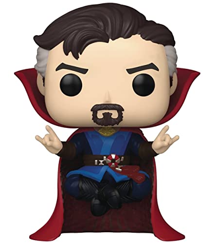 POP Marvel: Doctor Strange Multiverse of Madness - Doctor Strange (Levitating) Specialty Series Funko Vinyl Figure (Bundled with Compatible Box Protector Case), Multicolor, 3.75 inches