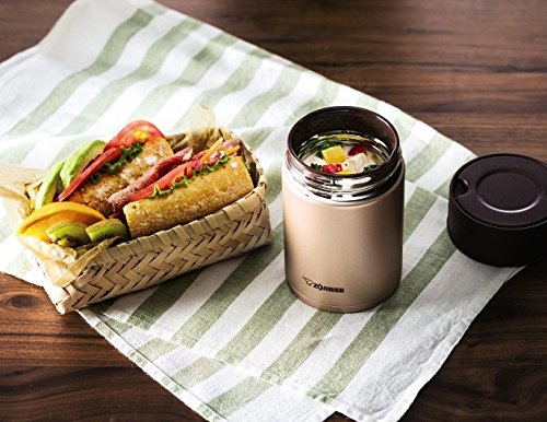 象印マホービン(ZOJIRUSHI) SW-HC Insulated Lunch Jar, 450ml, rosegold
